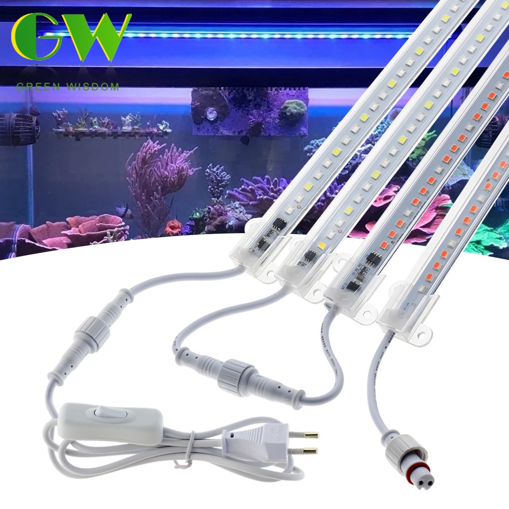 LED Grow Lights Hard Light Strips AC220V Phytolamp with Power Supply ...