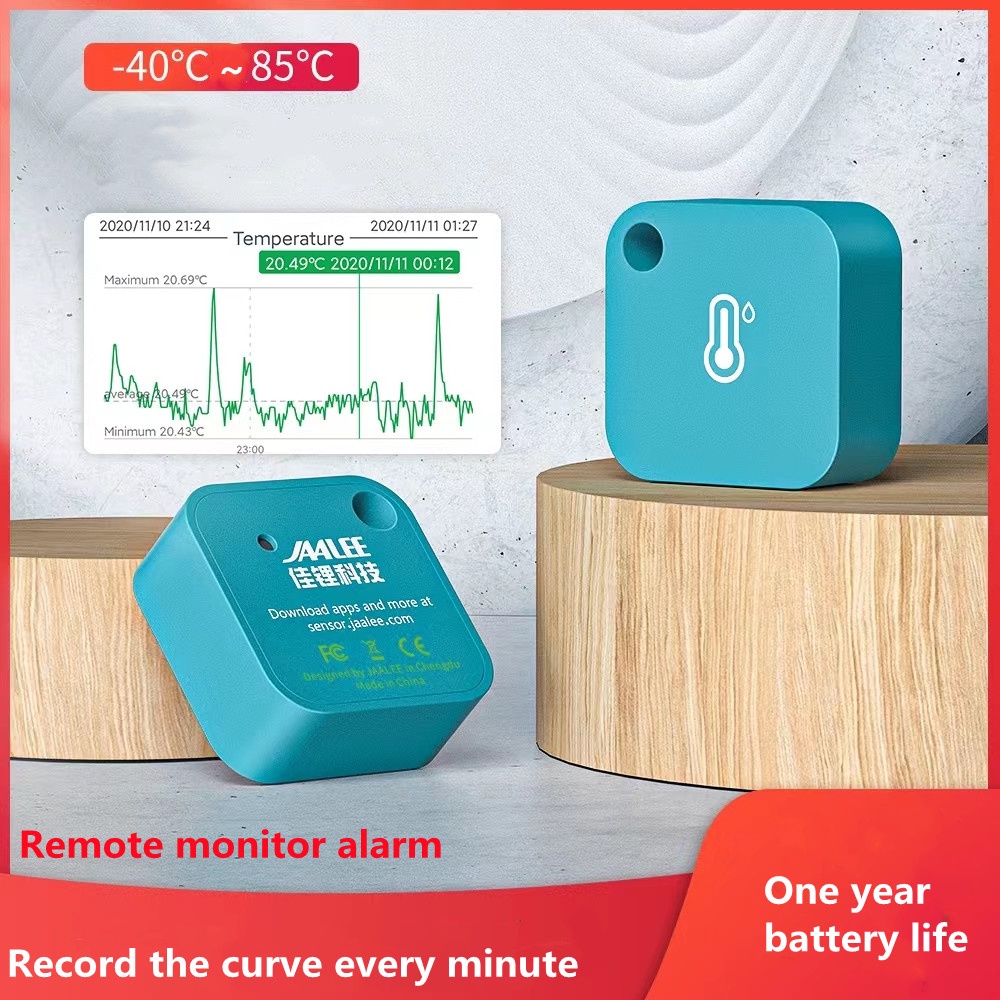 AZJ Wireless Temperature And Humidity Sensor Monitoring,Record Data ...