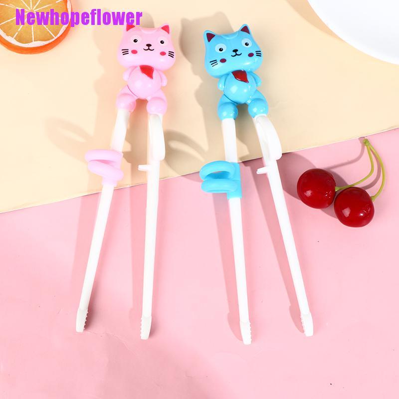 CKFR Cartoon Animal Head Chopsticks Children Eating Training Baby ...