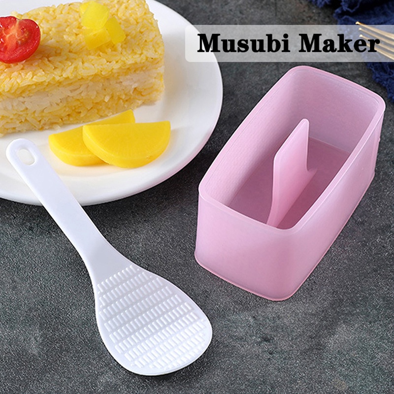 Rectangular Press Plate Scoop Rice Meat Molder DIY Sushi Musubi Maker ...