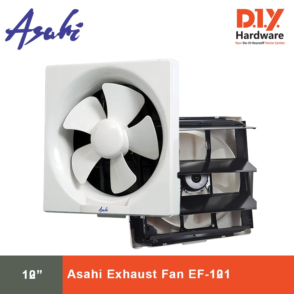 Asahi EF 101 Exhaust Fan 10" Blade -reversible wind direction switch | Shopee Philippines