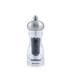 Swissmar Andrea Acrylic Peppermill Stainless Steel Top 6 inch | Shopee ...