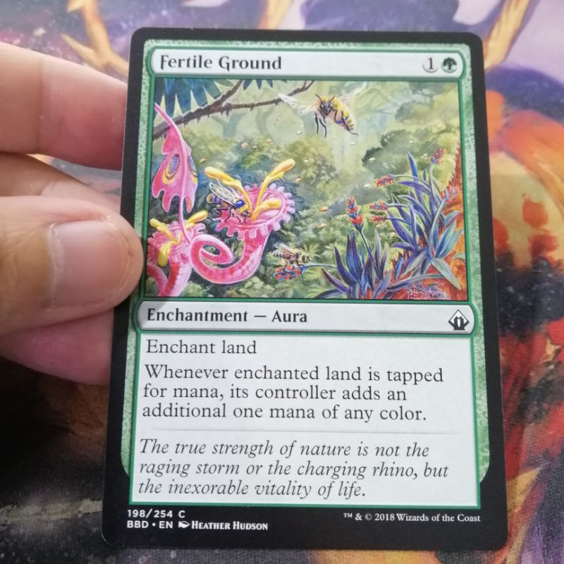 1 light play Fertile ground BBD MTG card magic commander EDH | Shopee ...
