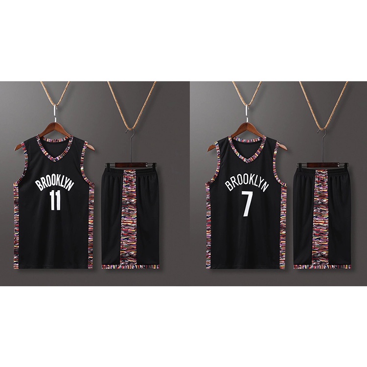 1 Kits NBA Brooklyn Nets#11 Kyrie Irving #7 Kevin Durant Adults ...