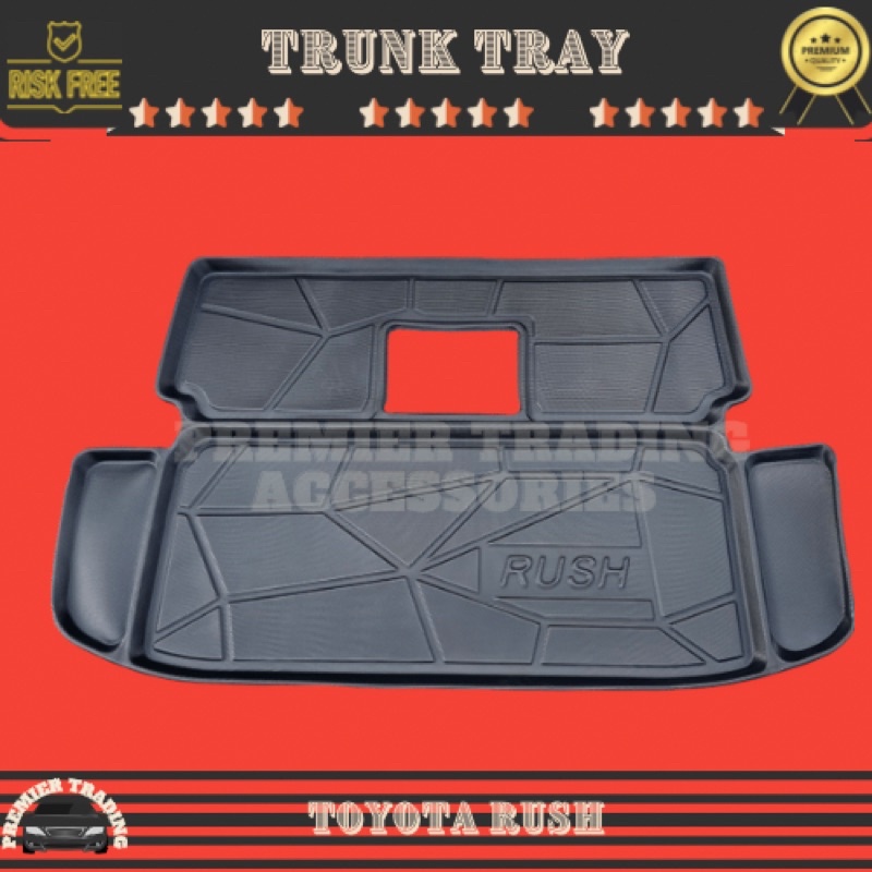 Heavy duty Toyota Rush Trunk Tray Matting | Shopee Philippines