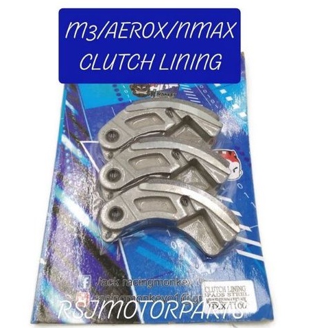 M3/AEROX/NMAX CLUTCH LINING (RACING MONKEY) | Shopee Philippines