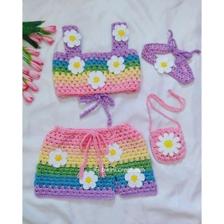 1-3 KIDS CROCHET TERNO | Shopee Philippines