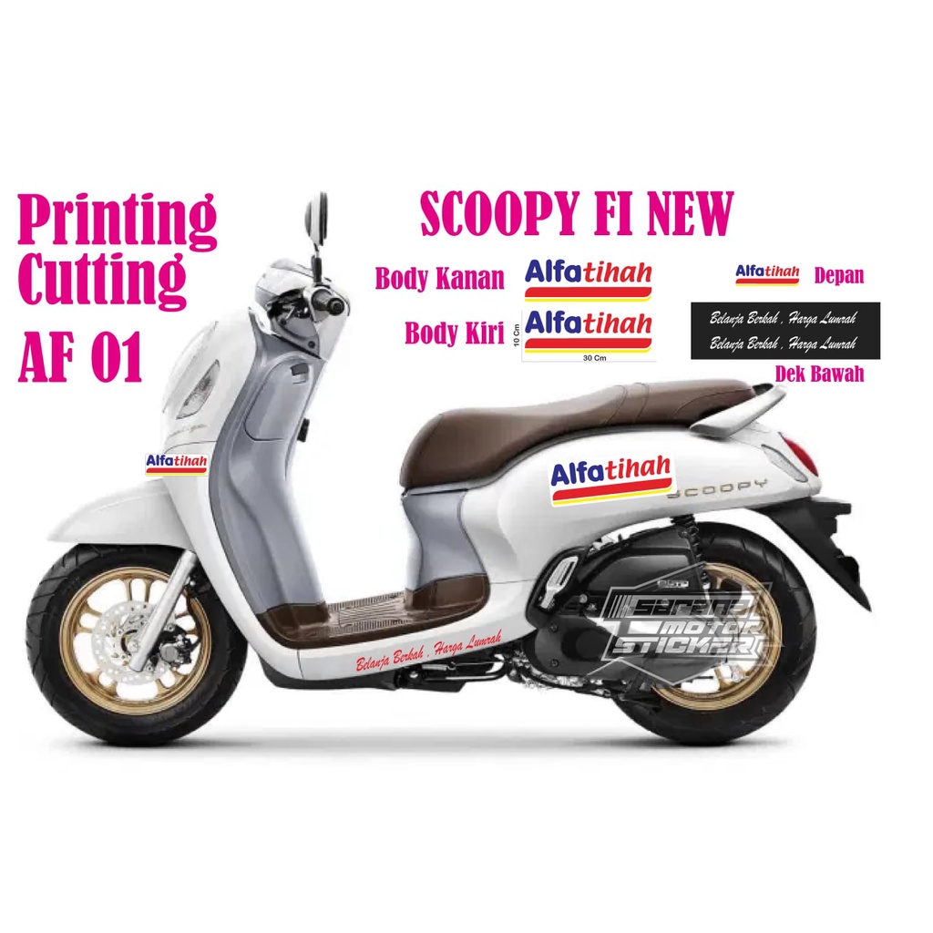 Sticker striping printing decal Lis body honda fi, The Best Variety Of ...