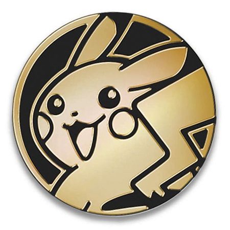 Pokemon - Official Metallic Coin - Pikachu - Pokemon TCG Coins | Shopee ...