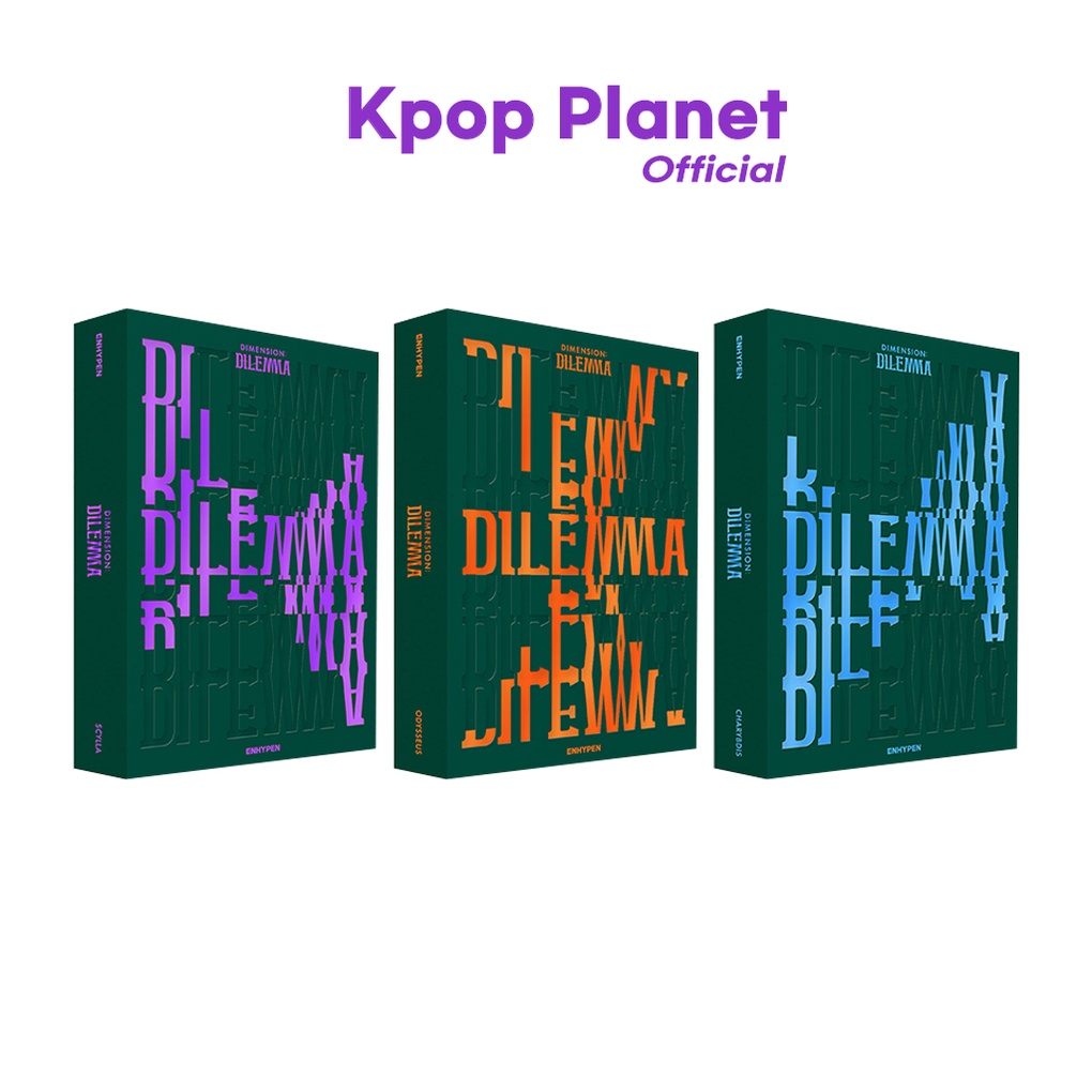 ENHYPEN - 1st Album [ DIMENSION : DILEMMA ] Tamed-Dashed | Shopee ...