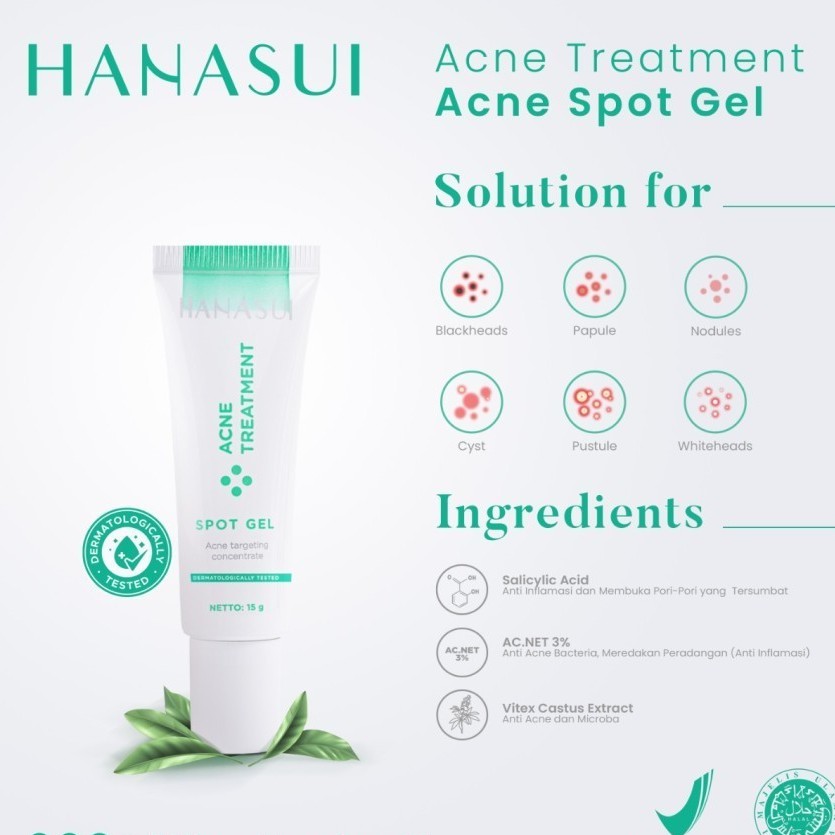 Hanasui ACNE SPOT GEL | Shopee Philippines