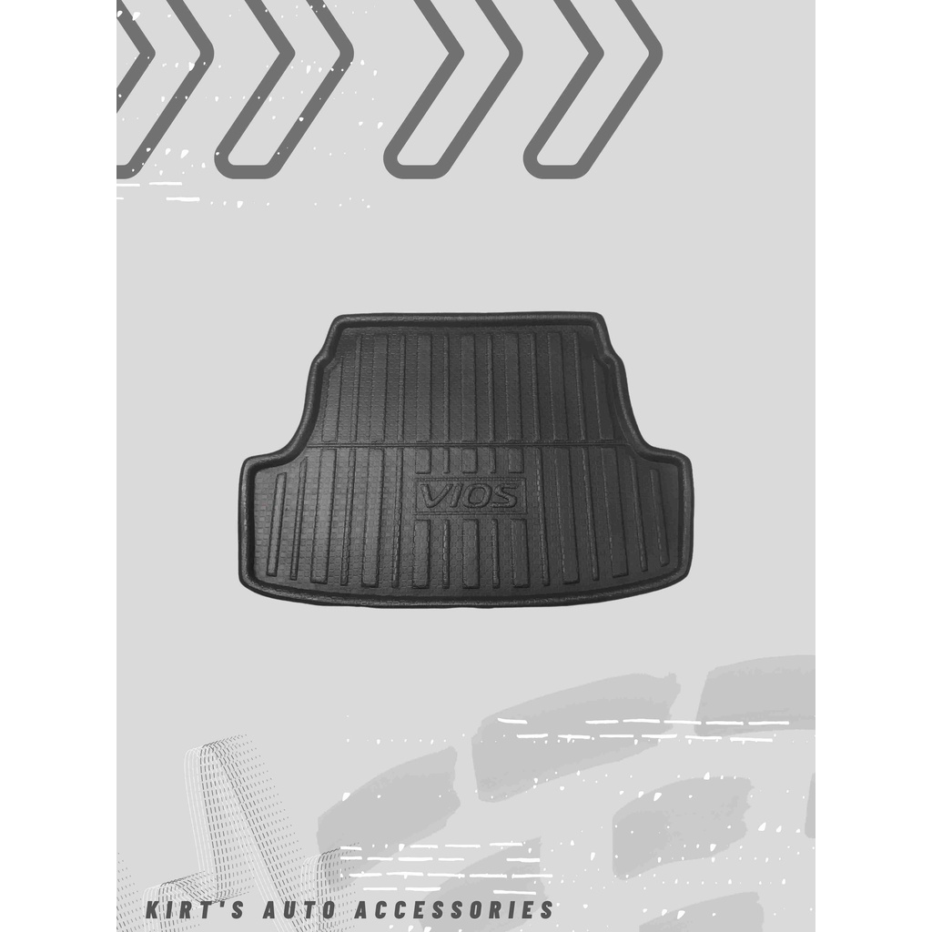 Toyota Vios 2013 2014 2015 2016 2017 2018 Trunk Tray Cargo Liner Carpet ...
