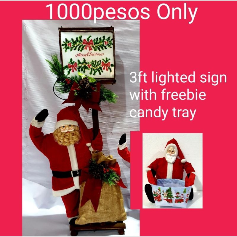 3ft signage bundle with basket freebie | Shopee Philippines