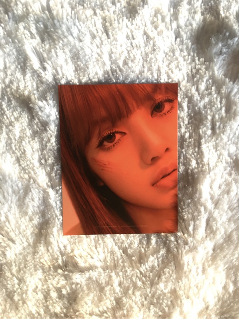 Blackpink Official Photocard Lisa | Shopee Philippines
