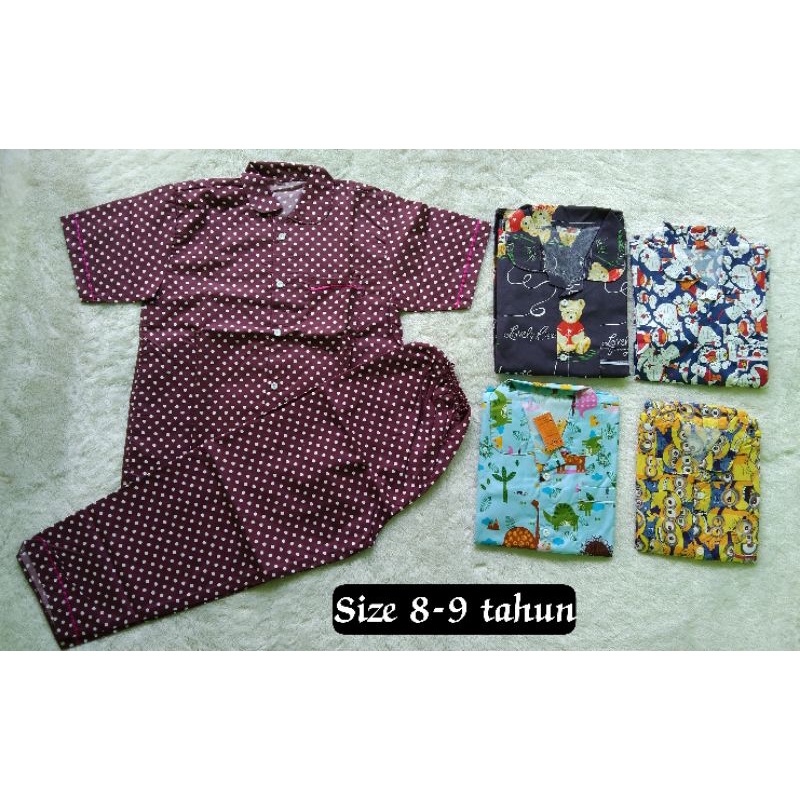 Pajamas For Children Aged 8-9 Years (sakha collection) | Shopee Philippines
