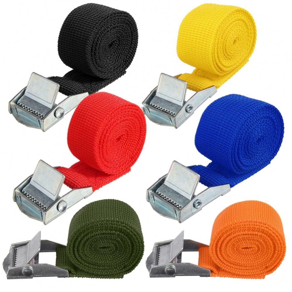 2PCS/Lashing Straps Cargo Luggage Tie Down Cam Buckle Roof Rack 1m*25mm | Shopee Philippines