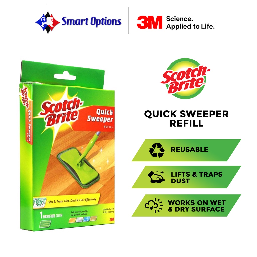 3M SCOTCH-BRITE™ QUICK SWEEPER REFILL | Shopee Philippines