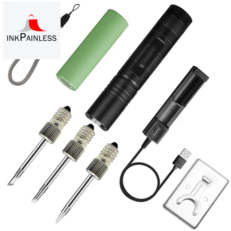 New E10 Interface Battery Soldering Iron Electric USB Wireless ...