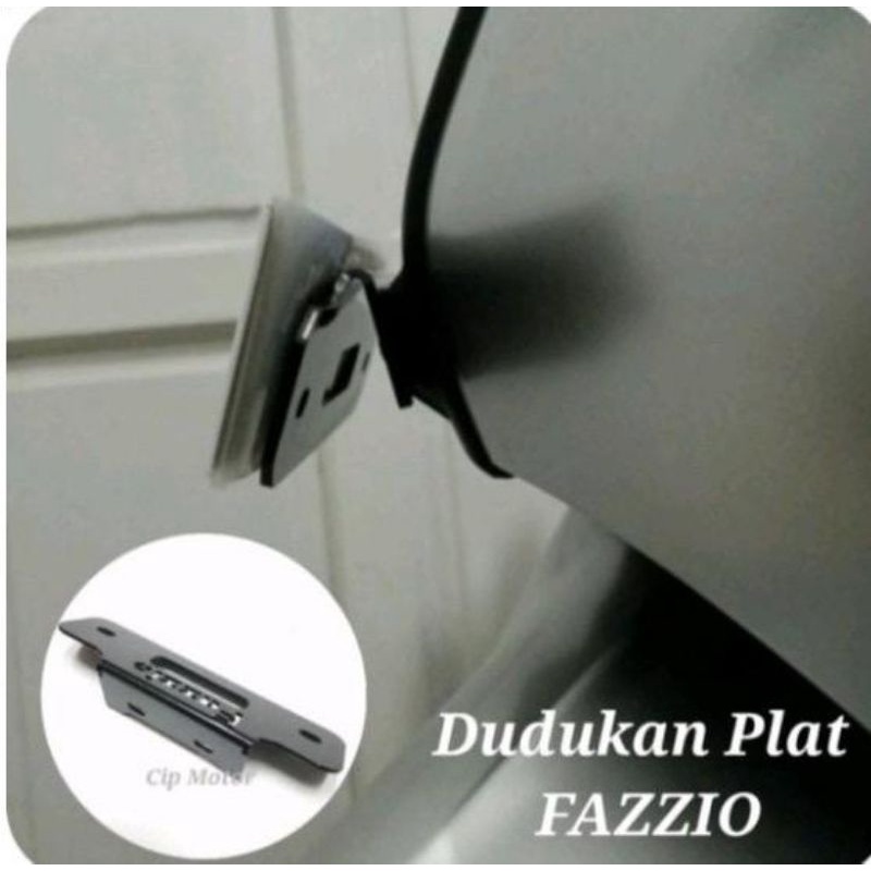 Yamaha FAZZIO,RX KING,KLX,CRF adjustable number plate Bracket | Shopee ...