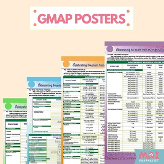 NEW GMAP Posters for Drugstore | Shopee Philippines