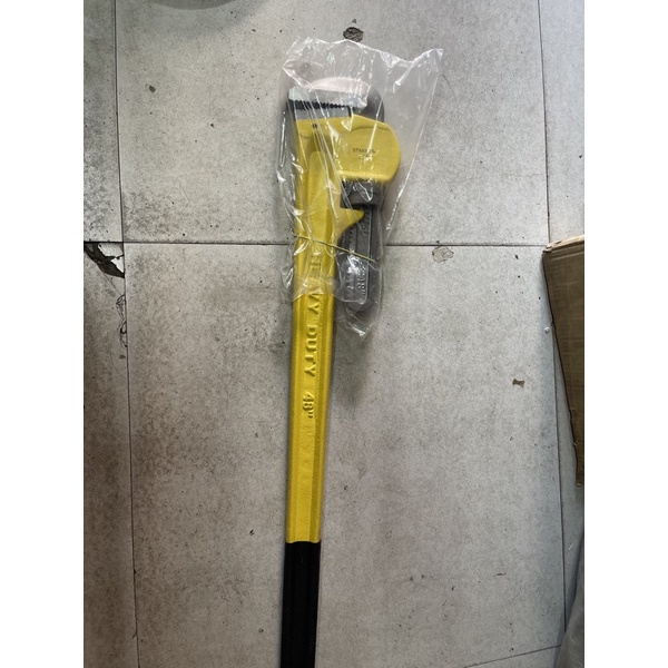 STANLEY Handyman Heavy Duty Solid Pipe wrench 48"(USA) | Shopee Philippines