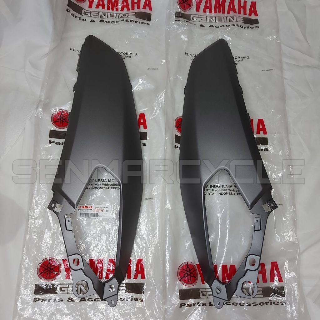 NMAX V1 MATTE GRAY BODY COVER / SIDE COVER GENUINE (ORIGINAL YAMAHA ...