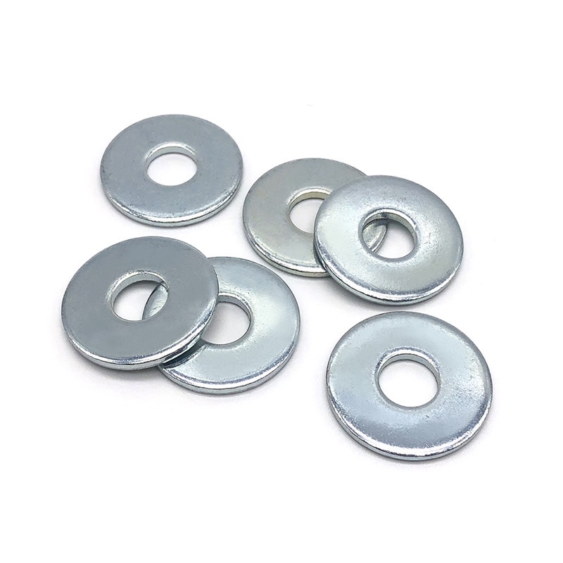 100PCS GALVANIZE (GI) FLAT WASHER 1/8" , 5/32" , 3/16" , 1/4" , 5/16 ...