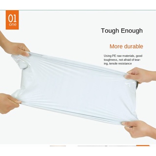 100pcs Courier Pouch Polymailer Waterproof Parcel Pouch Self Adhesive ...