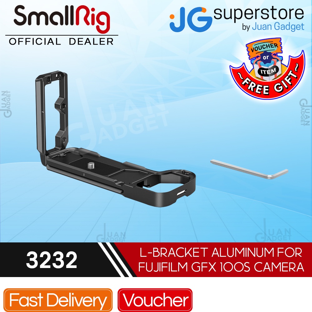 Smallrig 3232 Multi Threaded L Bracket - Arca Swiss Tripod Fitting for ...