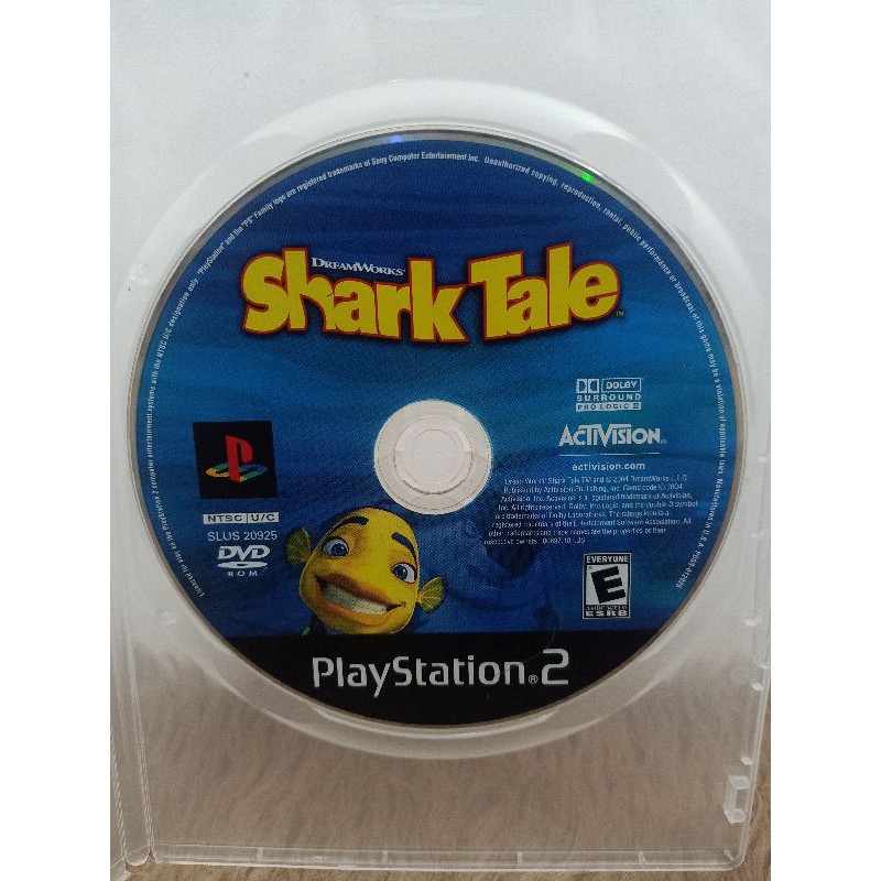 PS2 Shark Tale NTSC U/C (Disc Only) | Shopee Philippines