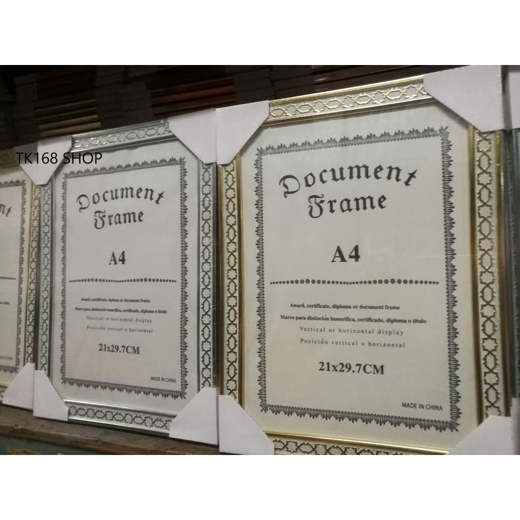 Honor Frame A4 Picture Gold Border There Are 5 Types To Choose From ...