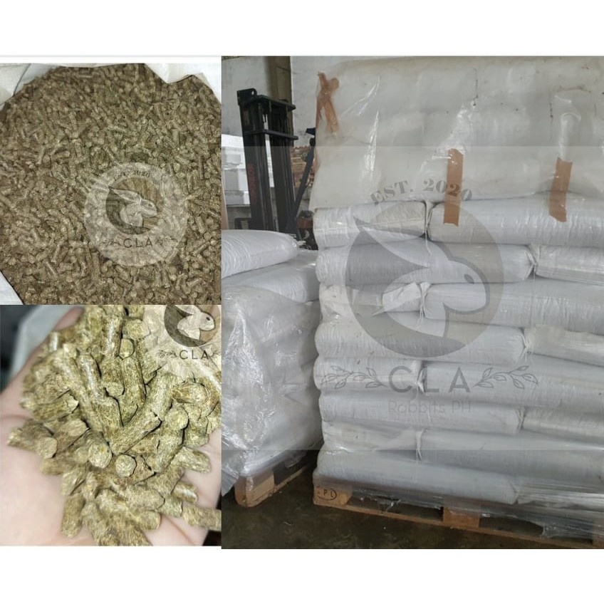 Alfalfa Whole Pellets for Rabbits and Guinea Pig (1 Sack - 20KG ...