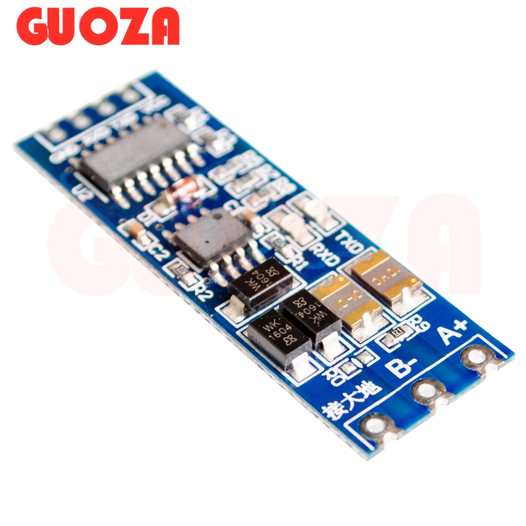 10PCS/LOT TTL turn RS485 module 485 to serial UART level mutual conversion hardware automatic ...