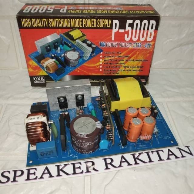 SMPS P-500B 1OAmpere 35-42Volt CT Transformer Kit | Shopee Philippines