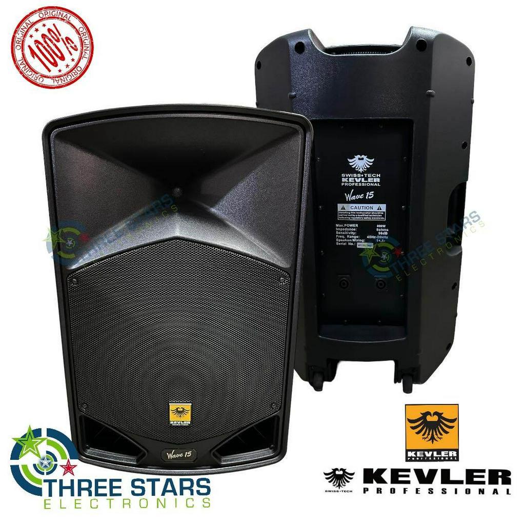 Kevler Professional 2pcs Wave 15 800 Watts 2 way Passive Speakers ...
