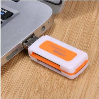 Mini 4 in 1 Memory Card Reader USB 2.0 All in One Cardreader 4-1CAR COD ...