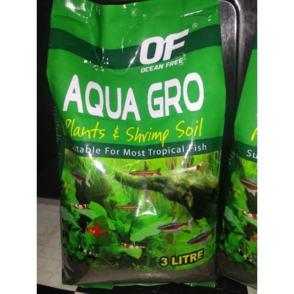 Aqua gro plants & shrimp soil (ocean free) | Shopee Philippines