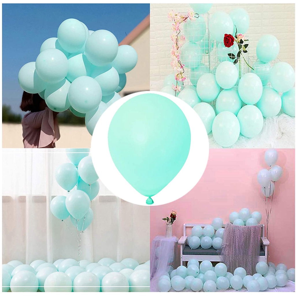 10 Inch Pastel Latex Balloon Orangetex Macaroon Baby Blue 10inch 10 ...