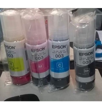 Epson L120 Genuine Dye Ink - Magenta/Yellow/Cyan/Black | Shopee Philippines