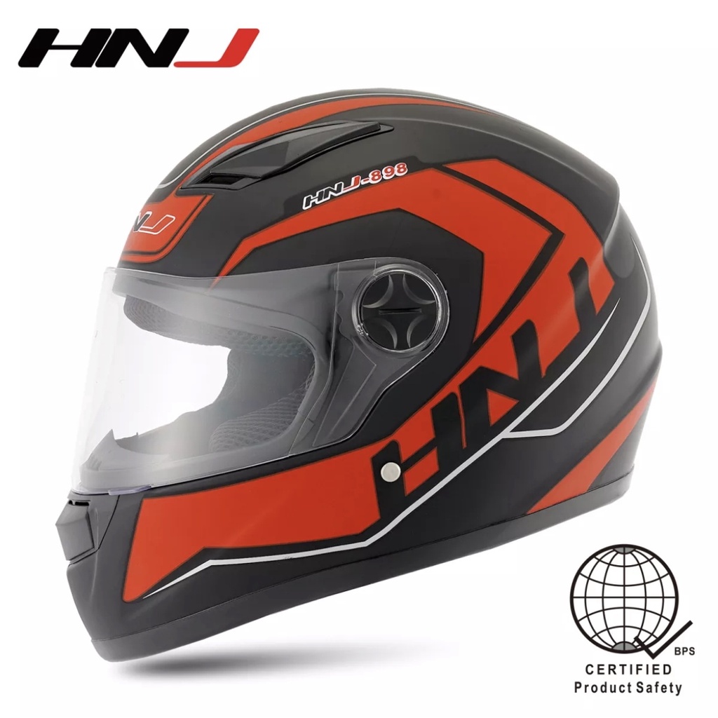 HNJ motorcycle full face helmet motors visor open face helmets | Shopee ...