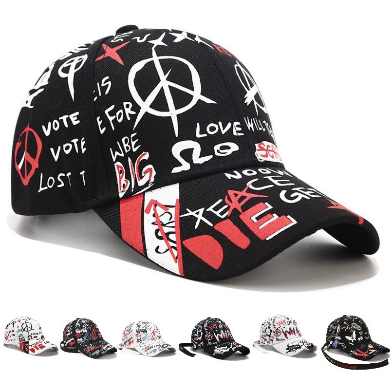 Fashion Men Women Baseball Cap Butterfly Graffiti Original Hat Outdoor ...