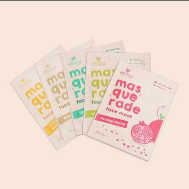 Emina Masquerade and Bright Stuff Essence (sheet mask) | Shopee Philippines