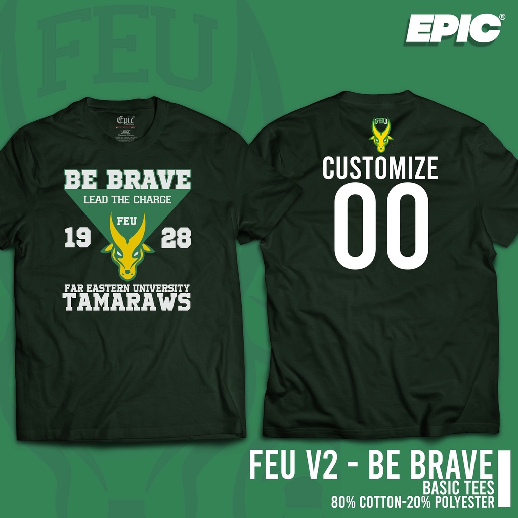 BASIC TEES - FAR EASTERN UNIVERSITY - FEU SHIRT - For Men and Women ...