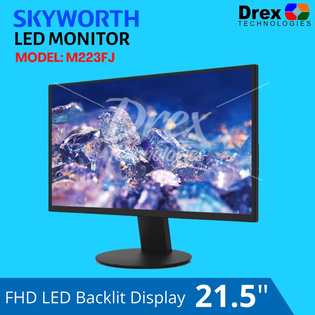 Skyworth M223FJ 21.5" LED Monitor With VGA and HDMI Port | Shopee ...