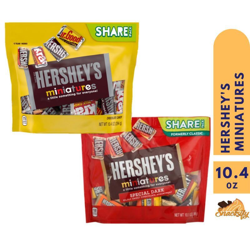 Hershey's Miniature Chocolates 286g | Shopee Philippines