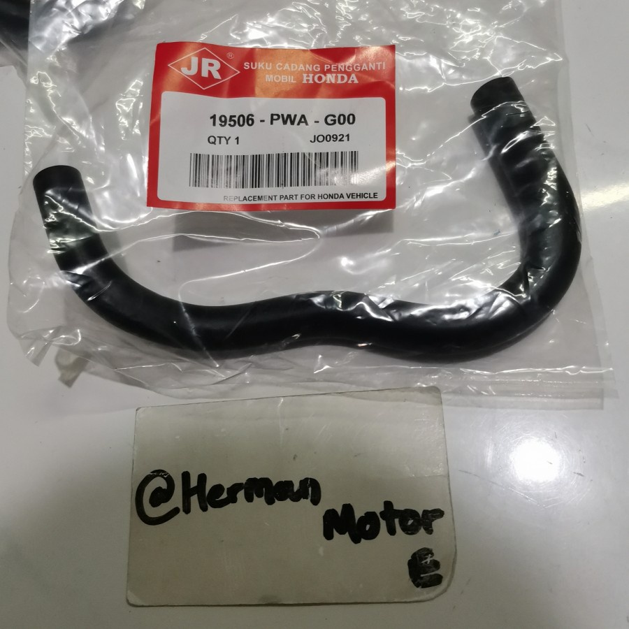 Bypass Hose RACV Inlet throttle body 19506-PWA-G00 Honda Jazz GD3 old ...