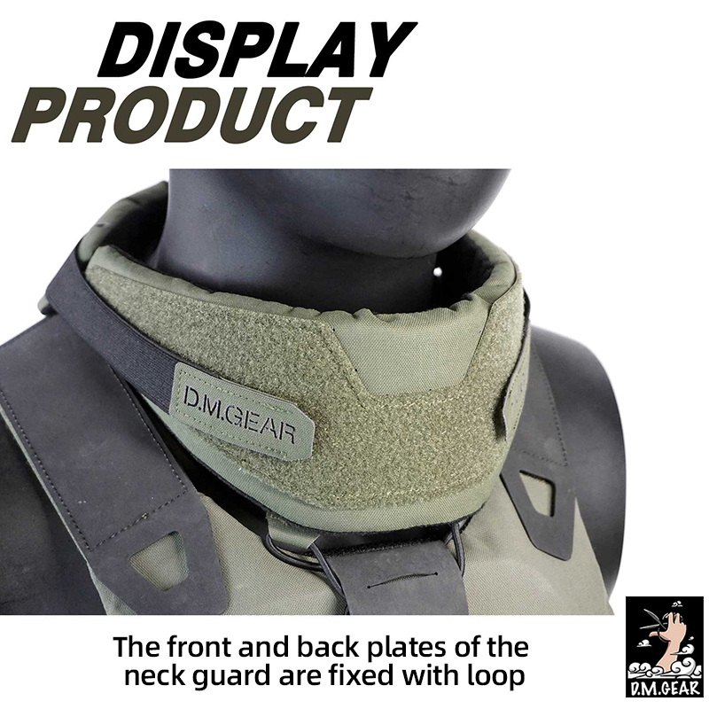 DMgear Tactical Universal Neck Brace Collar Neck Protector Neck Guards ...