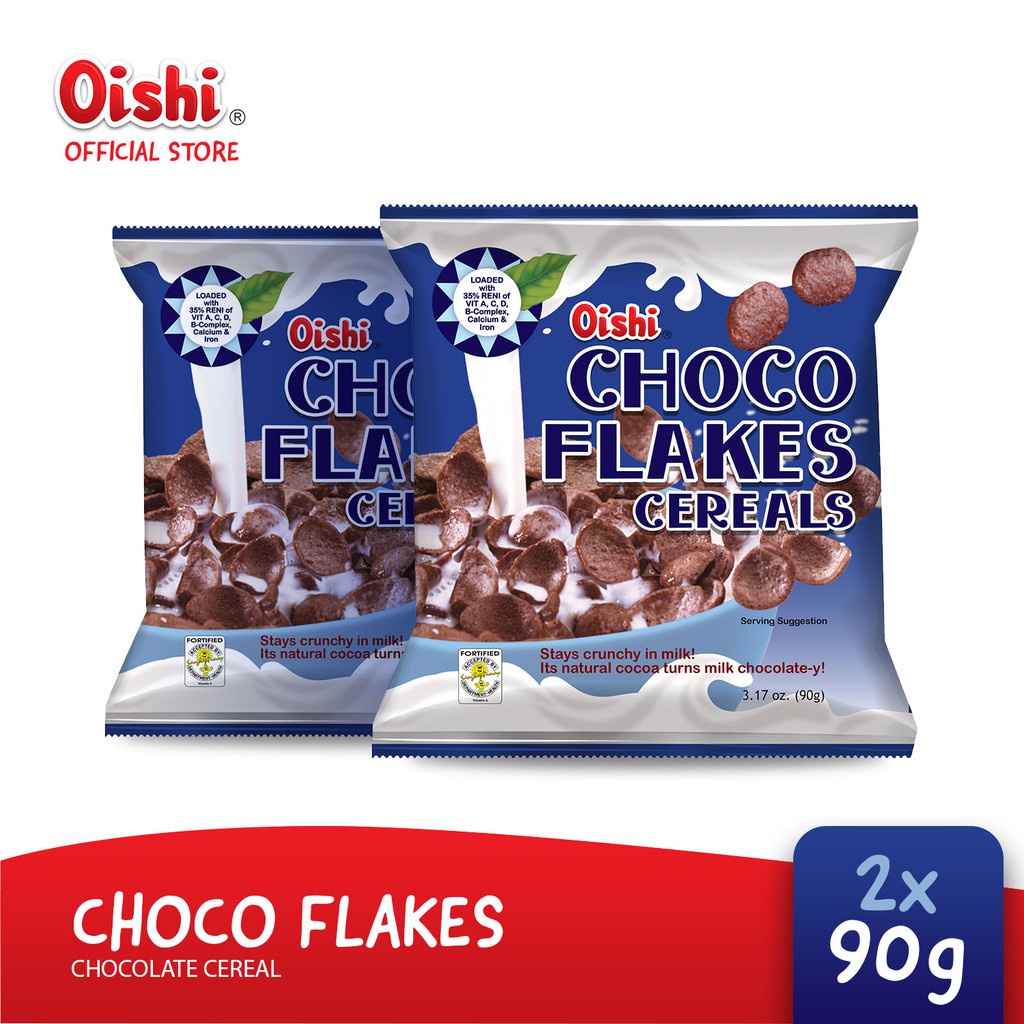 Choco Flakes Chocolate 90g x 2 | Shopee Philippines