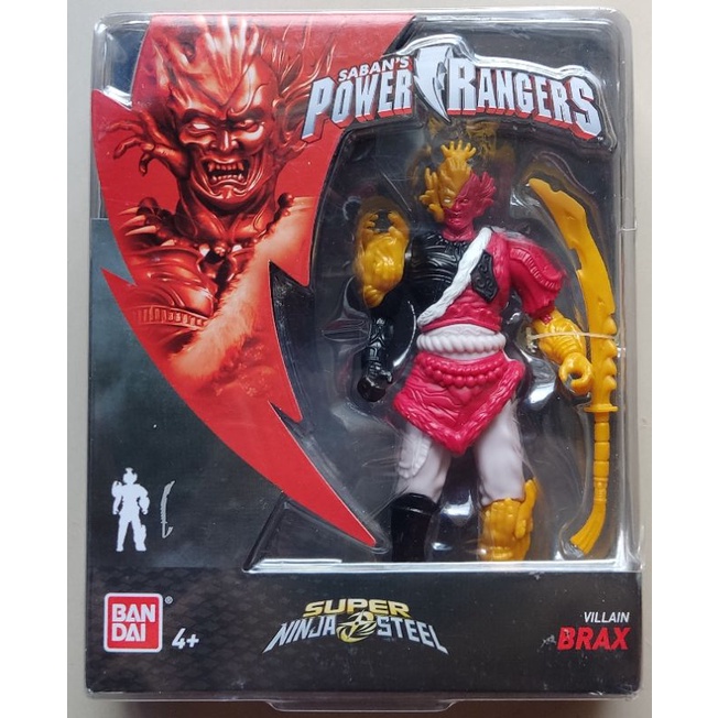 Power Rangers Super Ninja Steel Villain Brax | Shopee Philippines