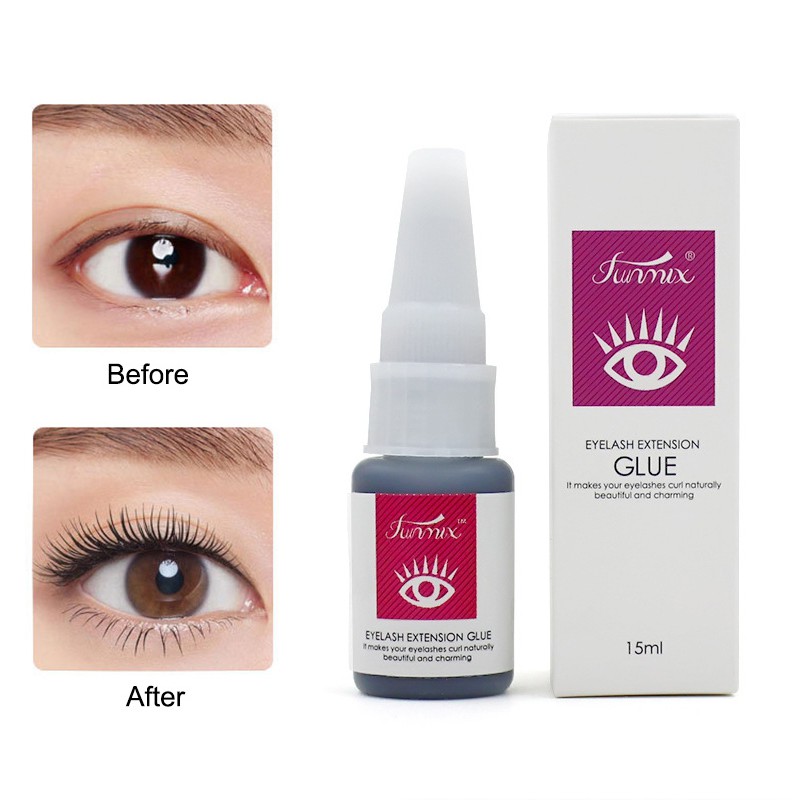 Funmix Professioan Fast Dry Strong Eyelashes Extension Glue Long ...